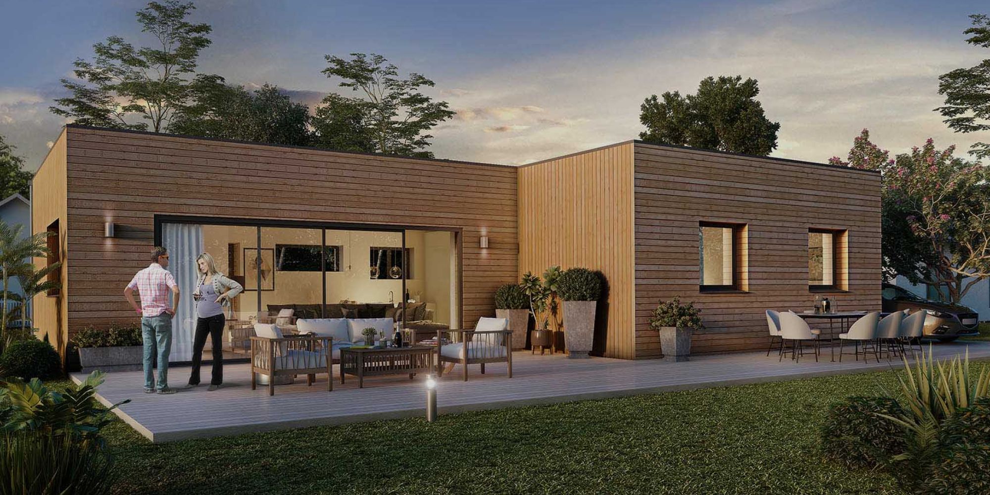 Comment Se Déroule La Construction Dune Maison En Bois Maison Bois